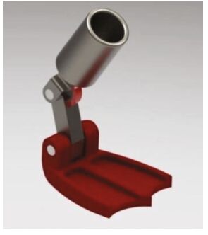 A Novel Design of an Aquatic Walking Robot Having Webbed Feet